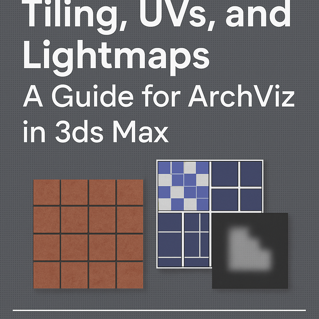 Tiling, UVs, and Lightmaps: A Guide for ArchViz in 3ds Max – Angad